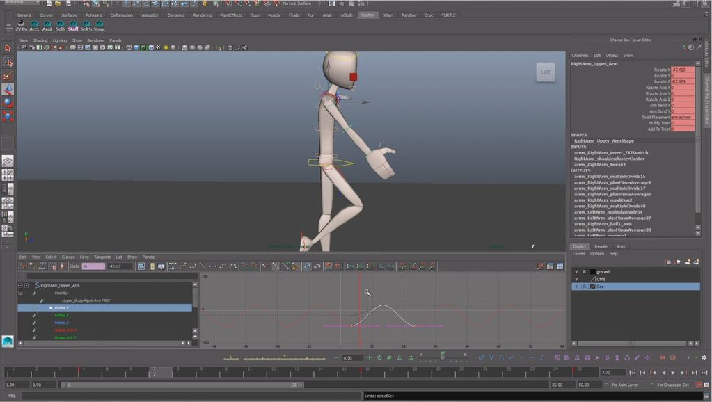 How to make an animation walk cycle step by step - Rusty Animator