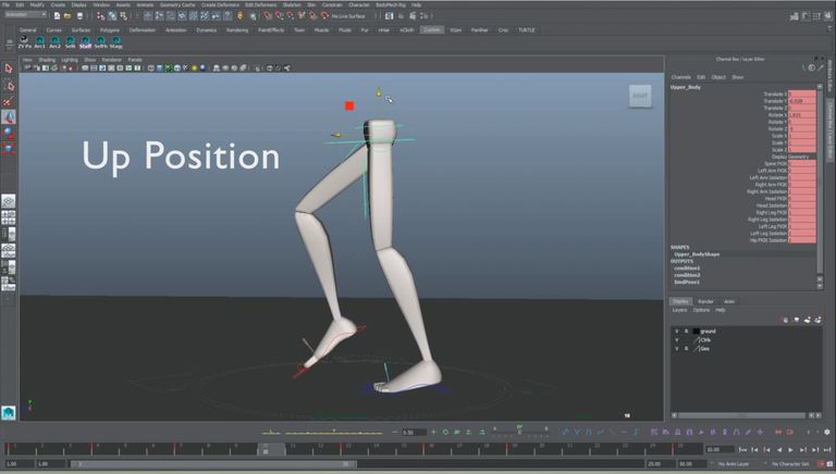 How to make an animation walk cycle step by step - Rusty Animator