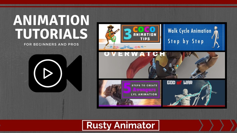 Animation Tutorials for beginners and pros - Rusty Animator